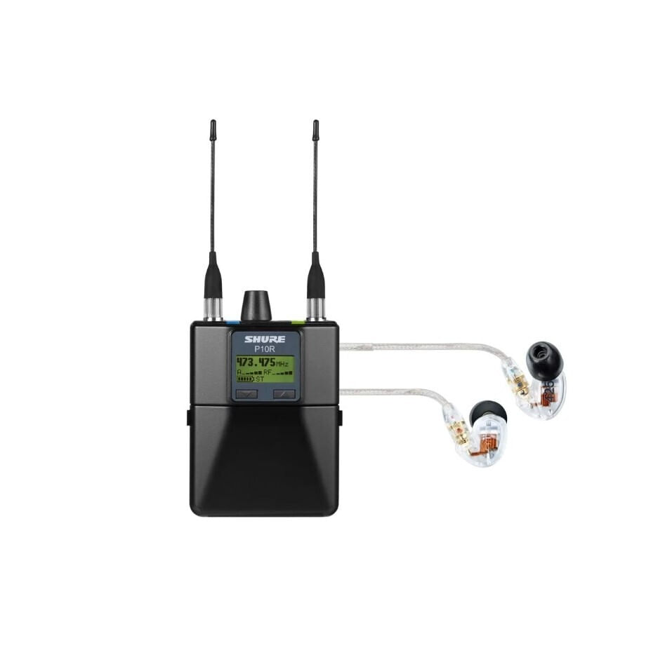Receptor IN Ear Sem Fio UHF 8 Canais PSM1000 Shure P10R+-L8 - Loja Shure