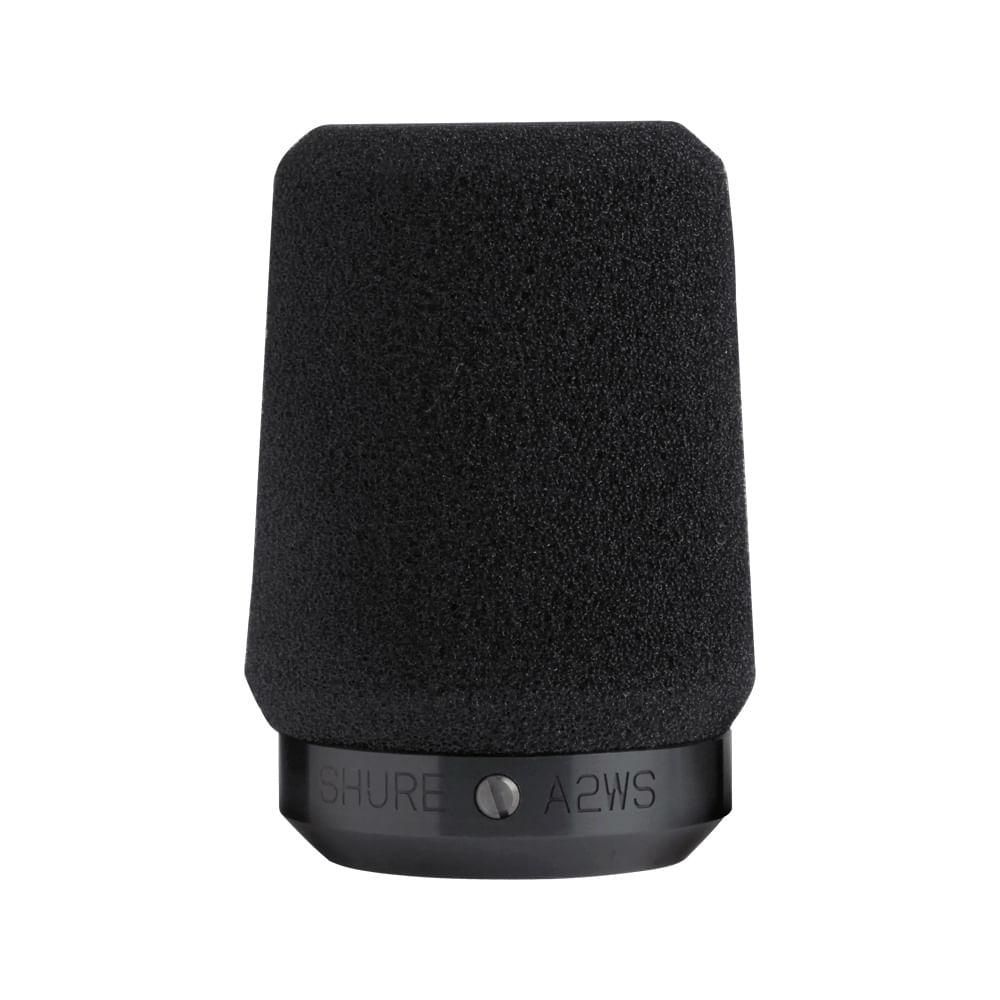 Espuma microfone Windscreen 545 Series SM57 A2WS BLK Shure - Loja Shure