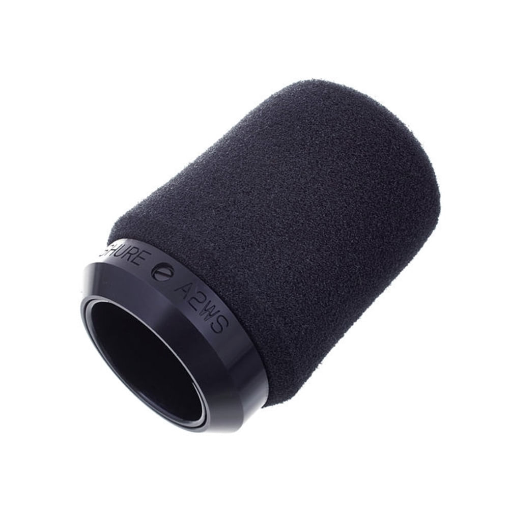 Espuma microfone Windscreen 545 Series SM57 A2WS BLK Shure - Loja Shure